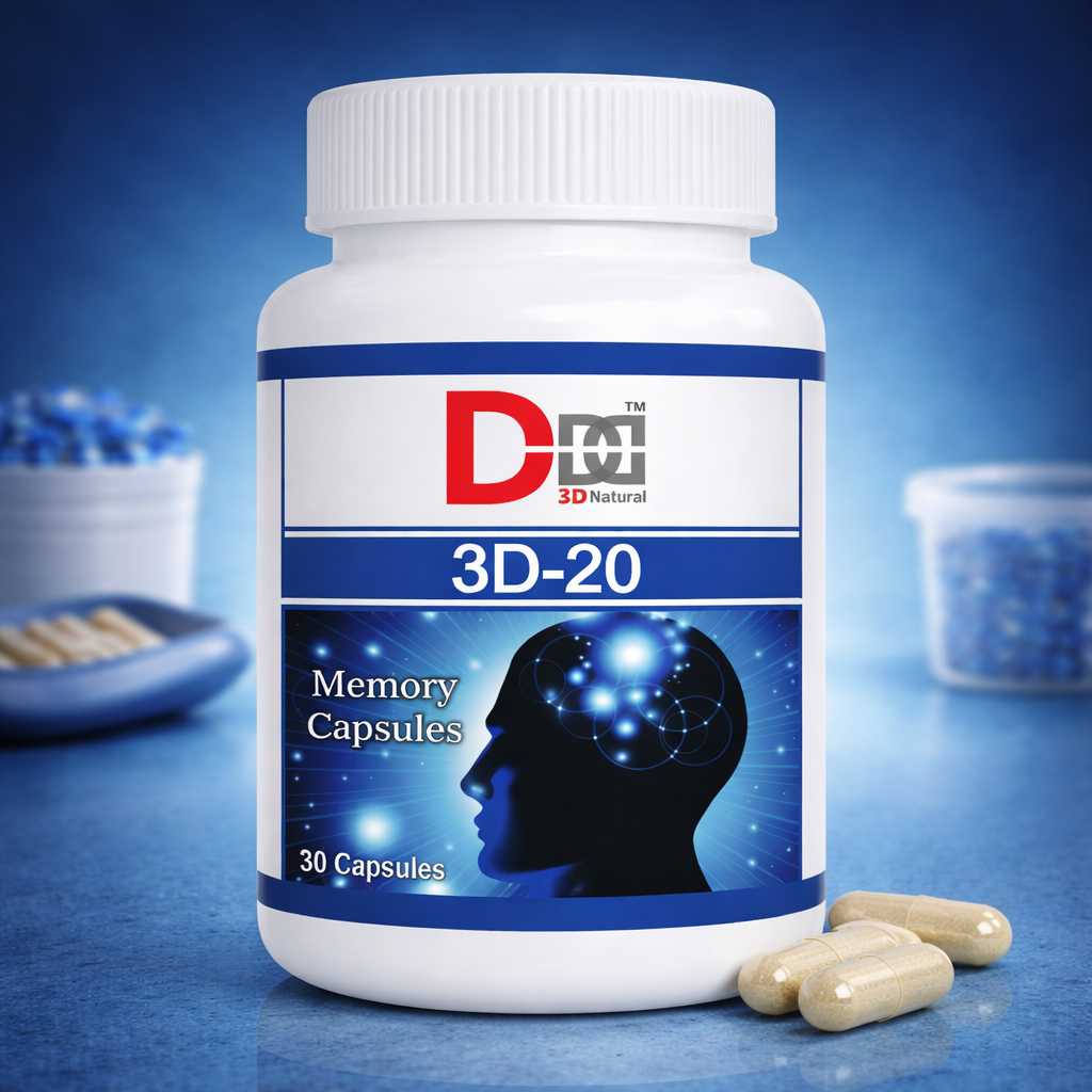 3D-20 Memory Capsules – 3D Natural